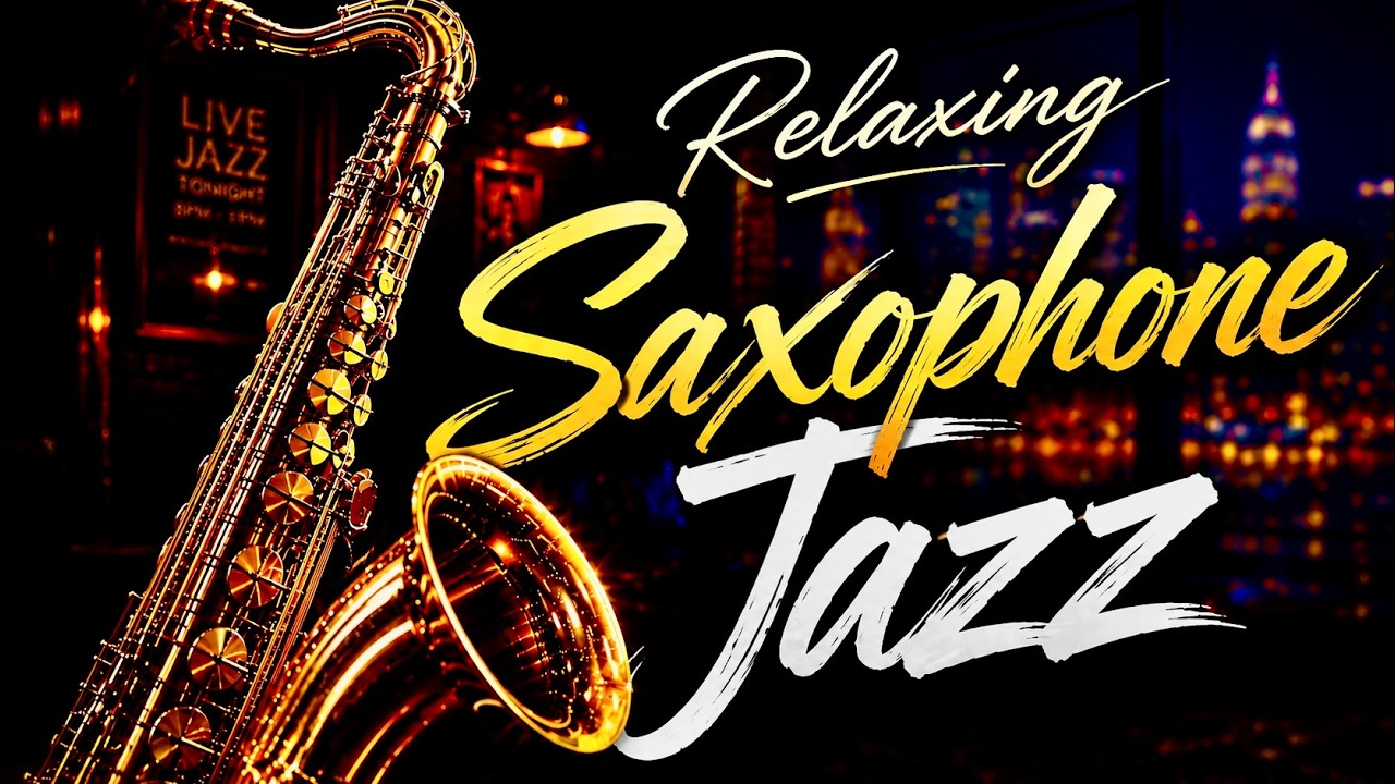 Golden Sax Lounge | Soulful Saxophone Jazz for Coffee Time, Study ...