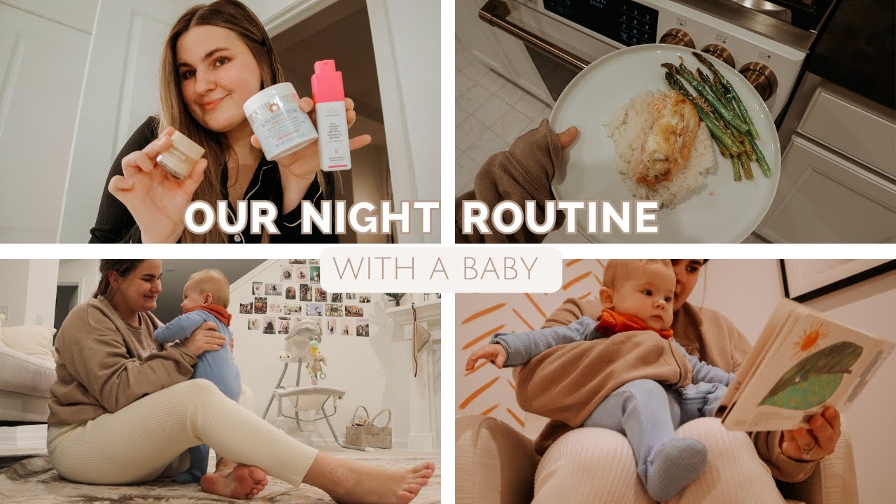 OUR 2023 WINTER NIGHT ROUTINE WITH A BABY | my skincare routine, baby’s ...