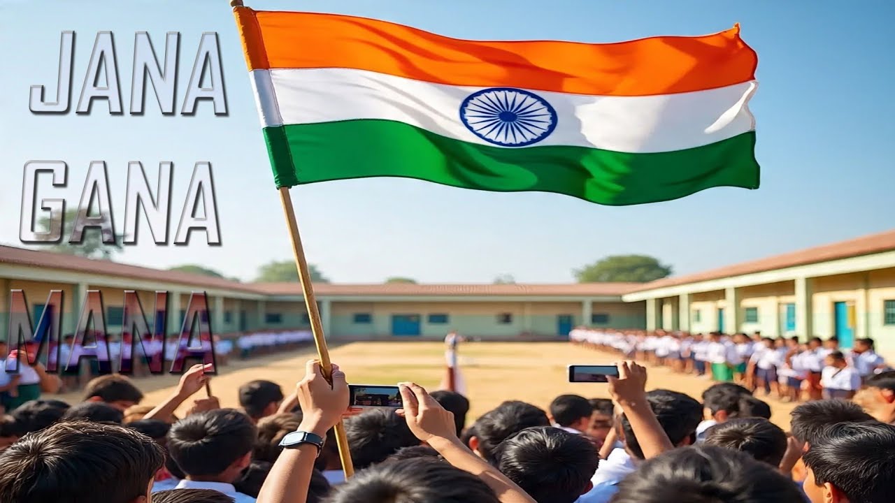 National Anthem of India | Jan Gan Man Written Video | Indian National ...
