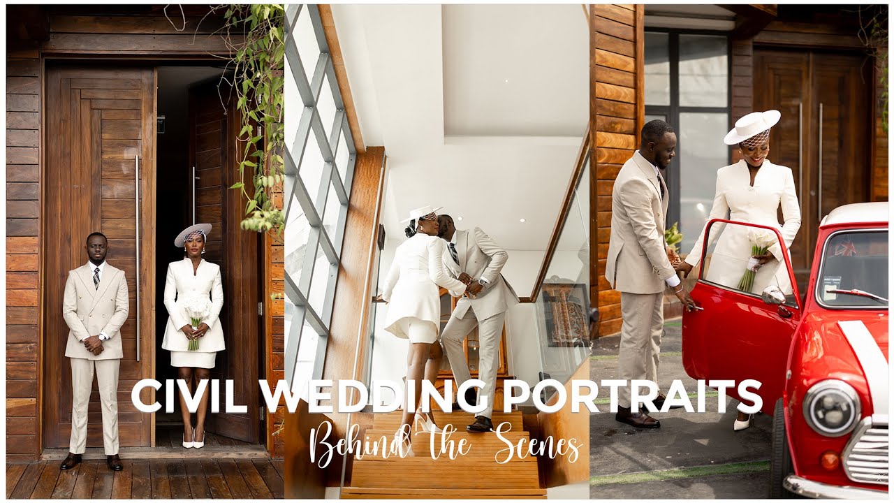 How We Captured This Clean & Classy Civil Wedding Look || Full Wedding ...