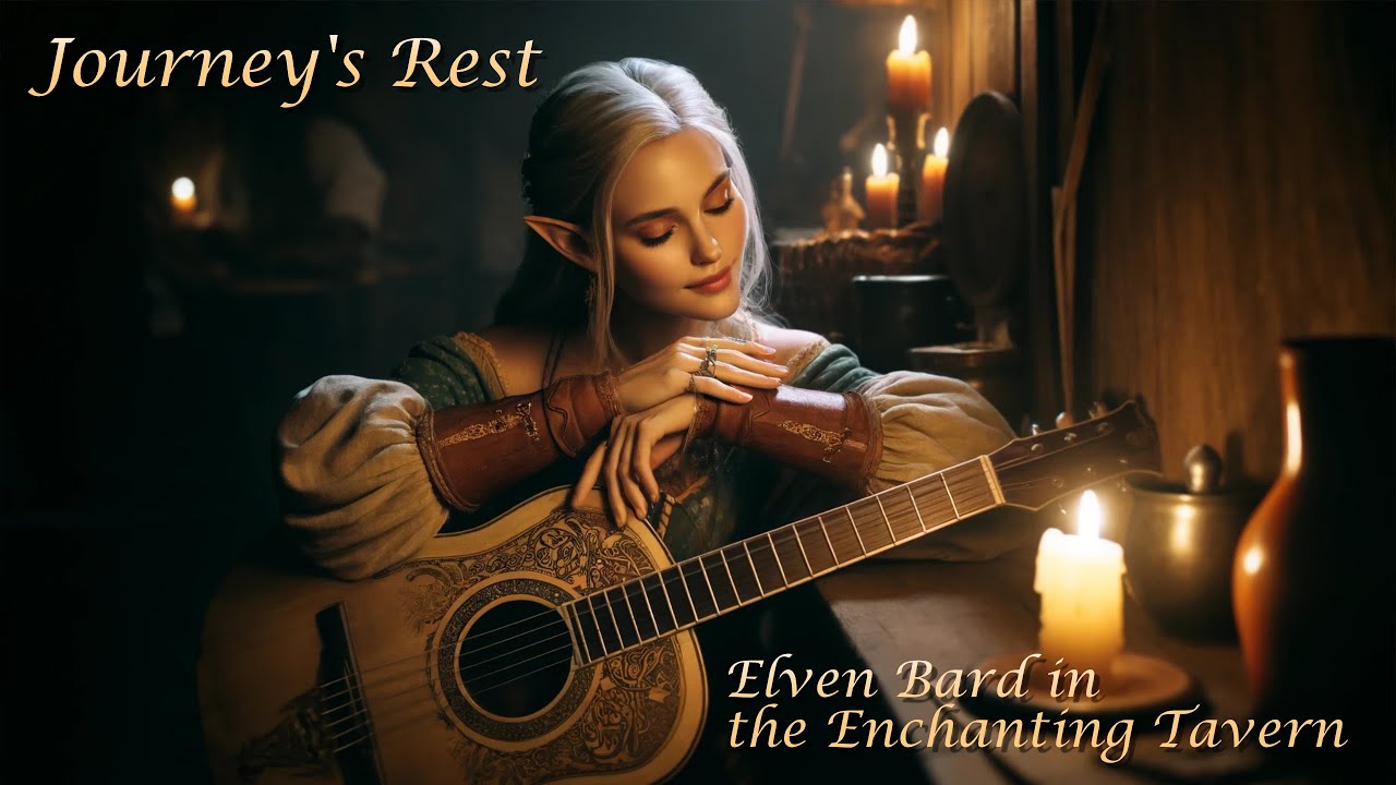 Journey's Rest: Elven Bard in the Enchanting Tavern | Celtic Relaxing ...