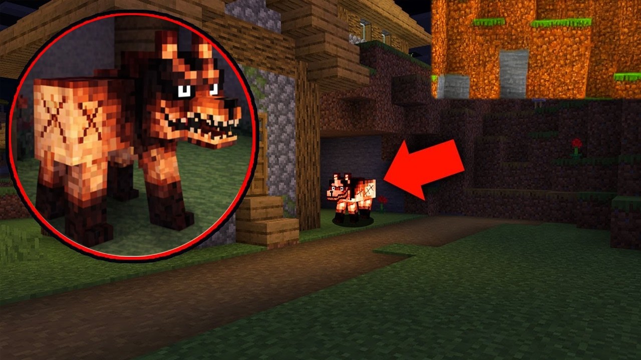 My dog would disappear at night, until I followed him...(Minecraft ...