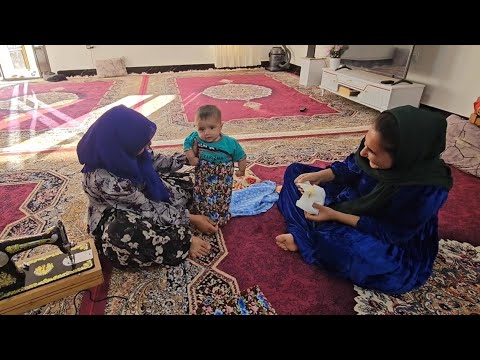 A Busy Family Day | Football, Cement, Home Chores & Sewing for Sorena