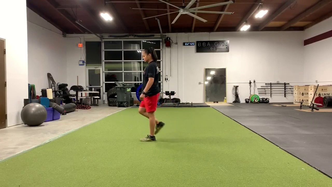 Walking Hip Opener - YouTube
