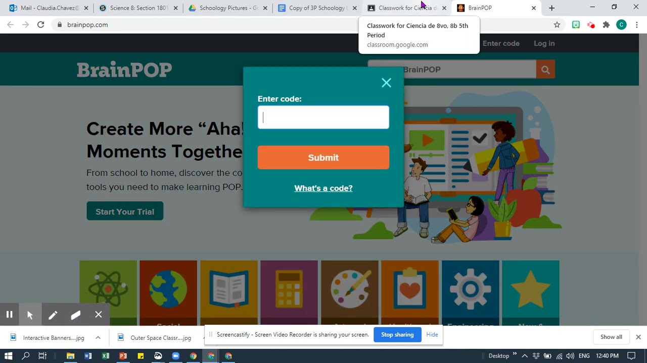 Join Class on BrainPop - YouTube