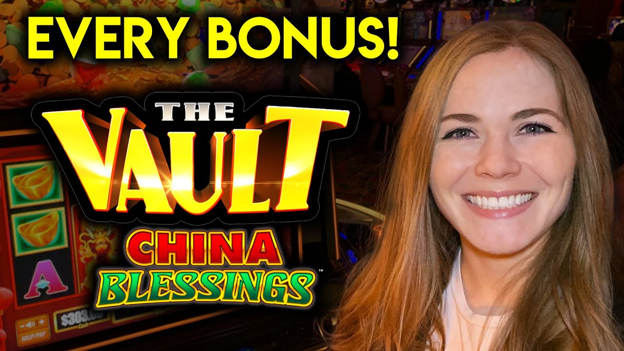 Great First Try! The Vault Slot Machine! Every Bonus! - YouTube
