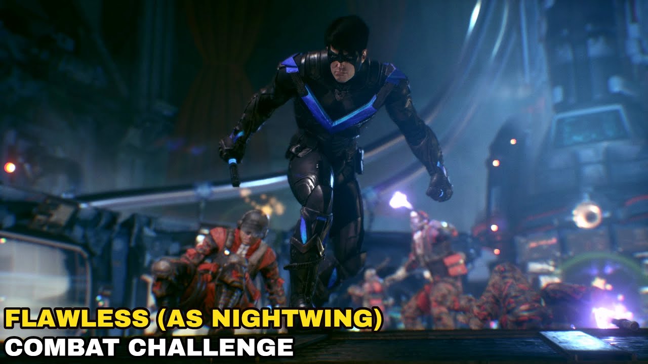 Batman: Arkham Knight - Flawless (as Nightwing) - Combat Challenge ...
