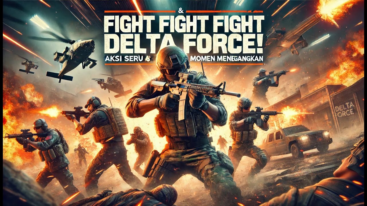 Fight Fight Fight Delta Force! Aksi Seru & Momen Menegangkan - YouTube
