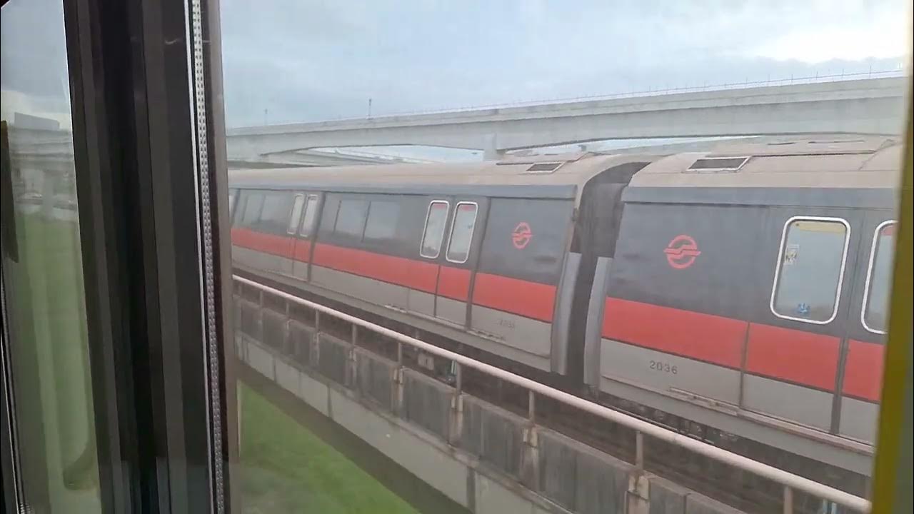 [KHI TRAIN RACE!] SMRT TRAINS, Kawasaki Heavy Industries C151 [Set 035/036] & [Set 055/056] DEP ...