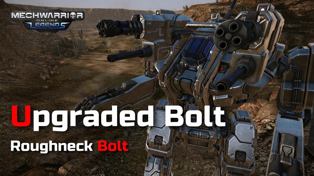 Mechwarrior Online | Roughneck Bolt - Upgraded Bolt - YouTube