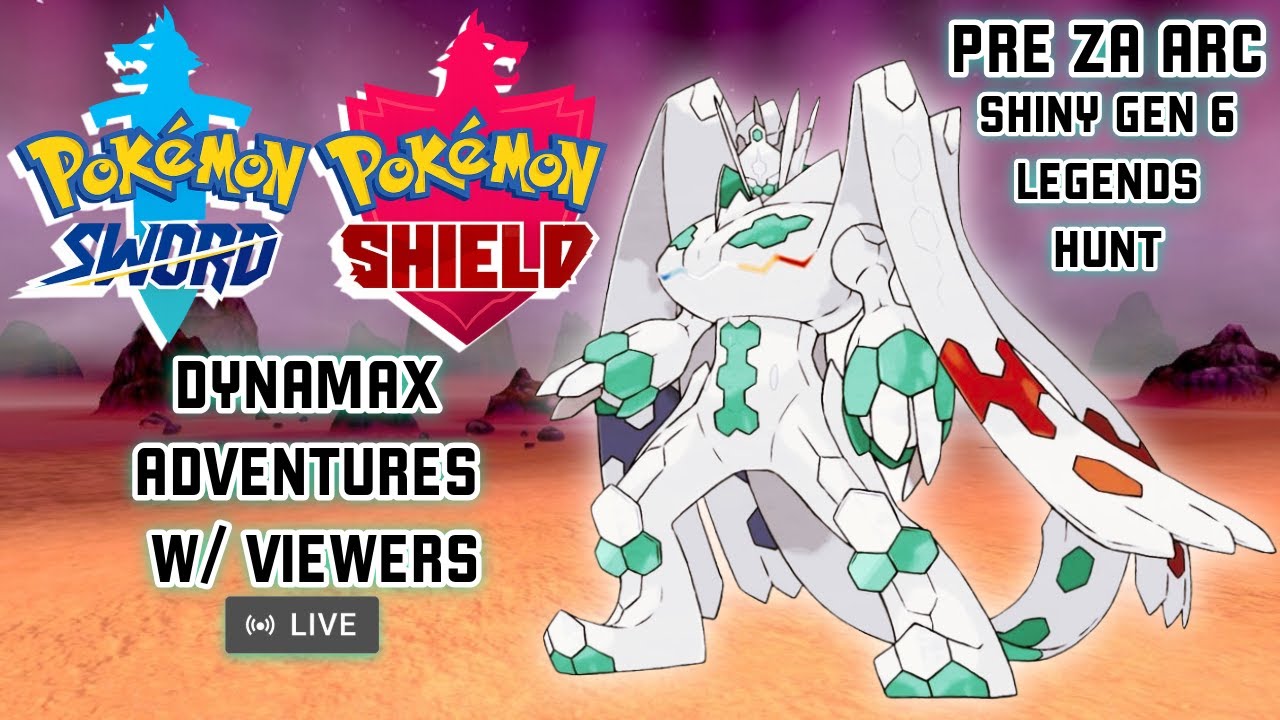 🔴 LIVE! DYNAMAX ADVENTURES WITH VIEWERS PRE ZA ARC⚔️ - YouTube