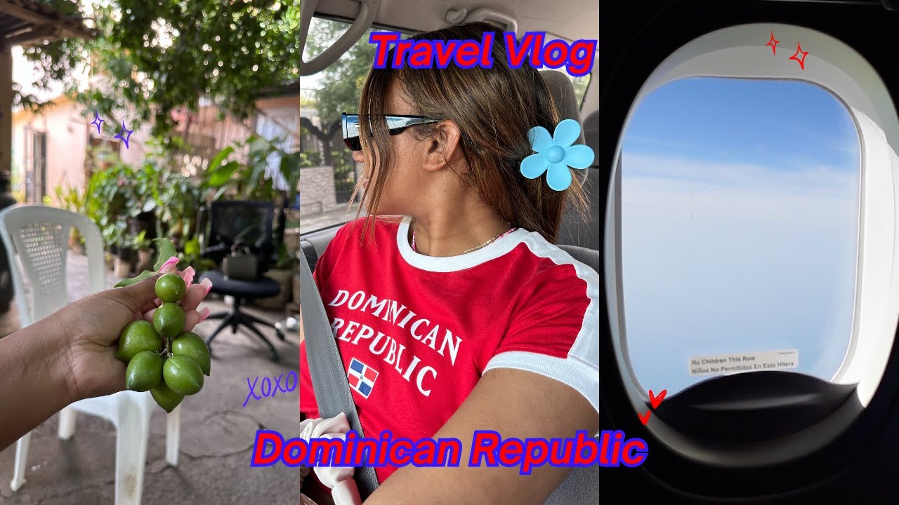Travel Vlog!! Lets go to the Dominican Republic 🇩🇴 - YouTube