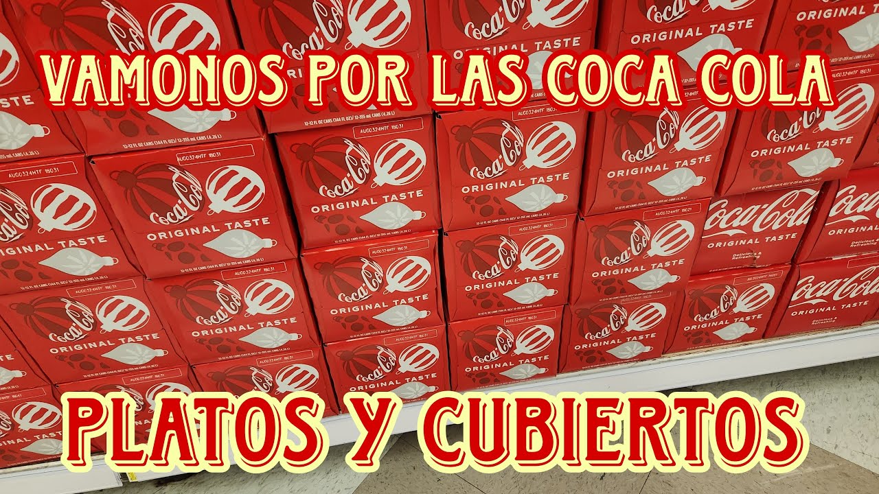 🔥🚨 OFERTA EN COCA COLA , PLATOS Y CUBIERTOS 🔥🚨 - YouTube