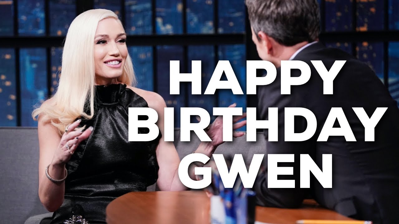 Happy Birthday Gwen Stefani - YouTube