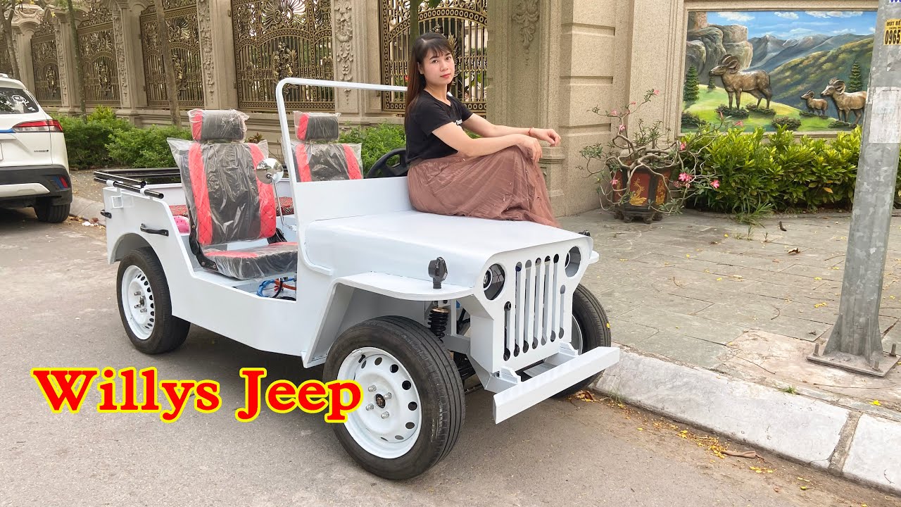 Willys Jeep homemade part 4: perfecting super quality car - YouTube