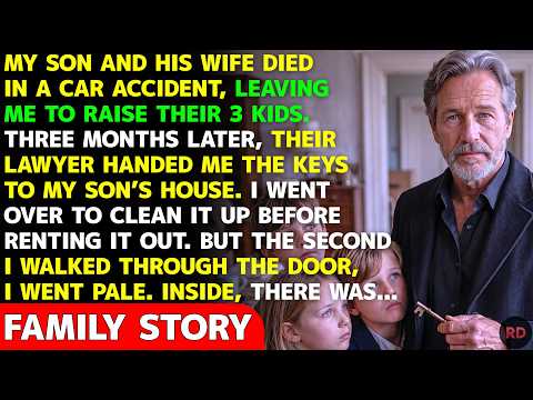 Raising My 3 Grandkids Alone After My Son Died, I Inherited His House—But When I Stepped Inside…