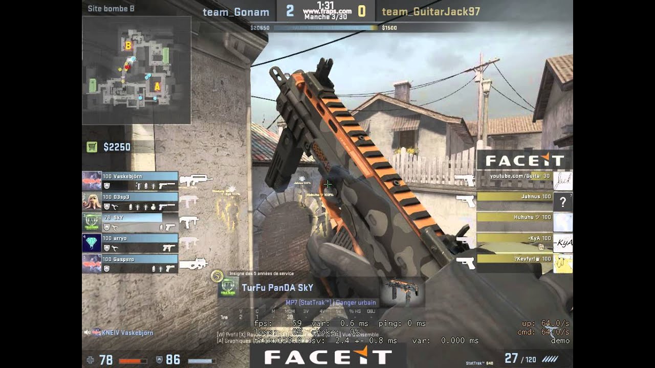 Inferno Faceit Full Team StopRush B [HQ] - YouTube