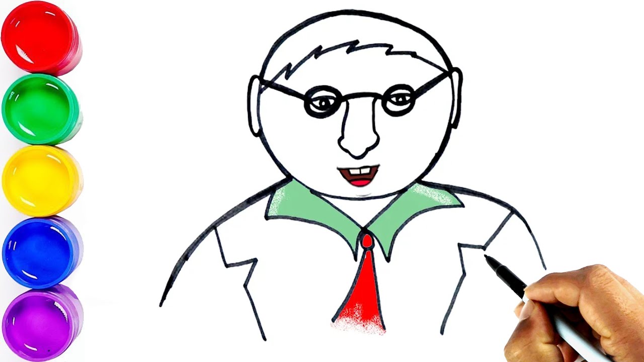 How to Draw a Man || Easy Draw - YouTube