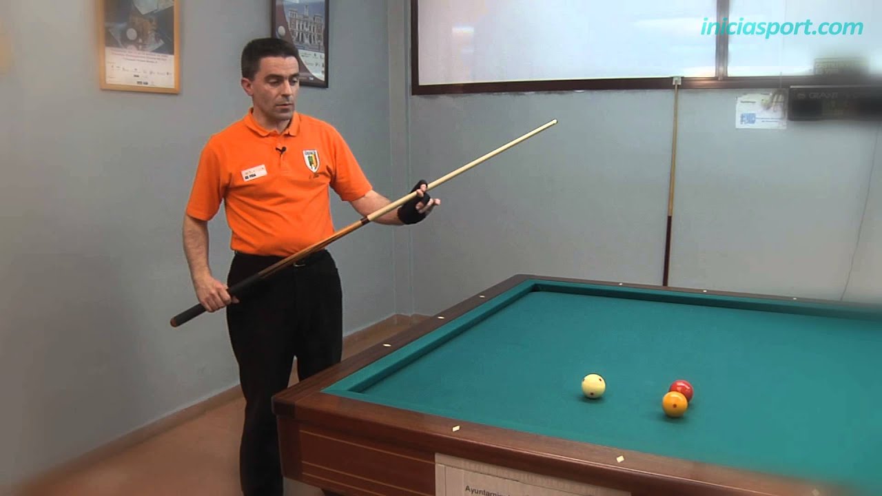 Billar francés 6. Posición de las manos - YouTube