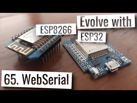 ESP32 & ESP8266 - WebSerial