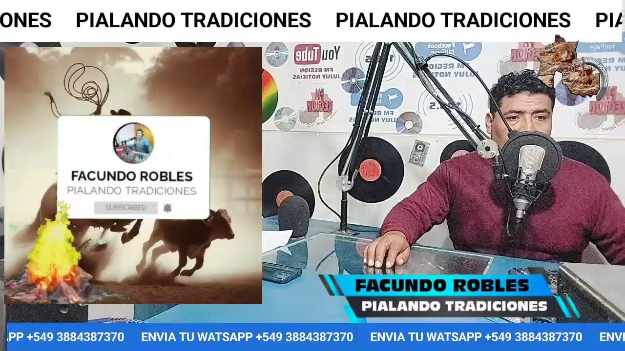 Transmisión en directo de FACUNDO ROBLES PIALANDO TRADICIONES - YouTube