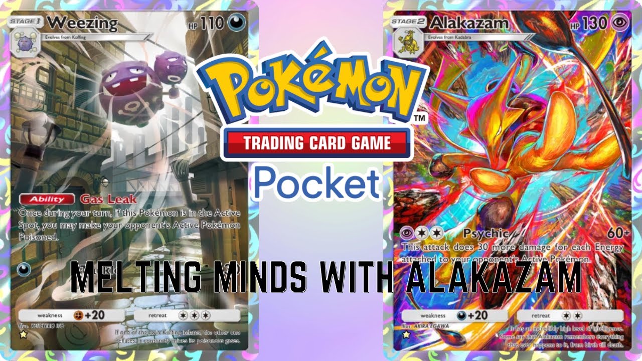 [Pokémon TCG Pocket] Melting Minds with Alakazam - YouTube