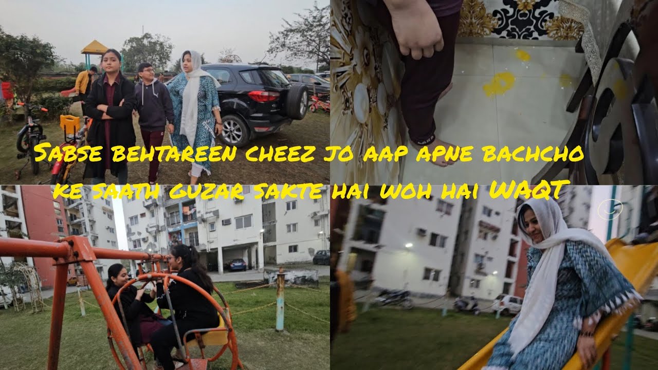 Bachcho ke Saath waqt ka Pata nahi chala | Though Time is precious 💖 ...