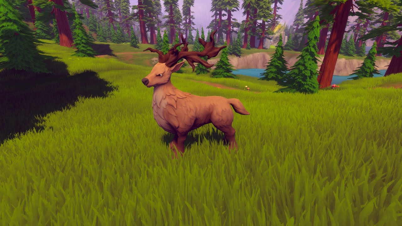 Stylized Stag + 38 Animations - YouTube