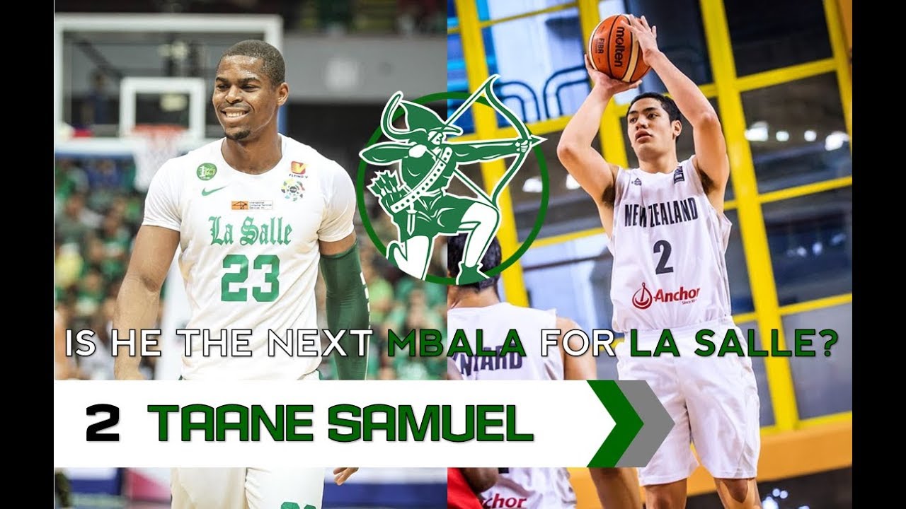 18 Y/O 6'7" Forward Taane Samuel for DLSU Green Archers - YouTube