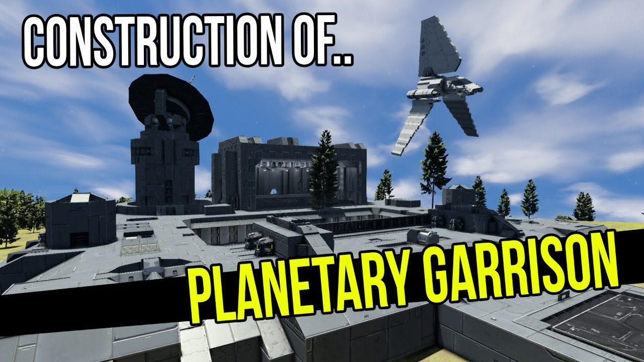 Can we do it? Building a FULL Imperial Garrison! - YouTube