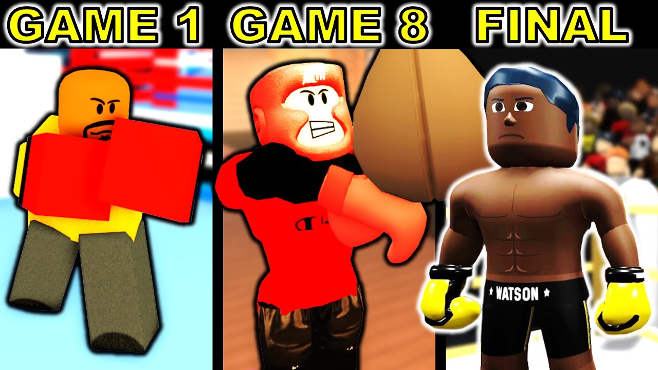 Playing EVERY Roblox BOXING GAME in ONE VIDEO! - YouTube