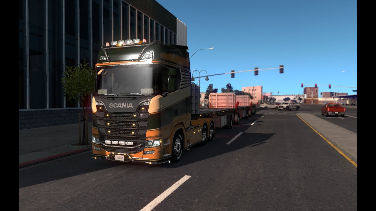 [ATS 1.36.] Scania Trucks Mod v 3.0 - YouTube