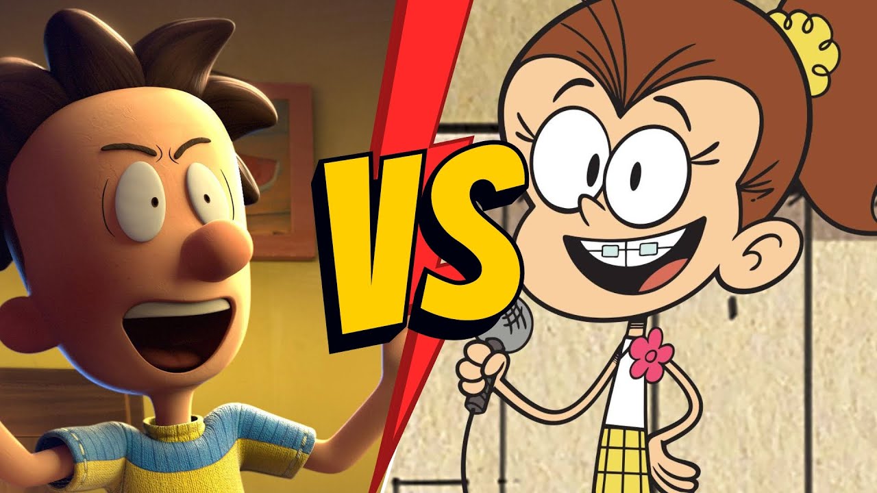 Big Nate vs Luan Loud | Who's the BIGGEST Prankster? - YouTube