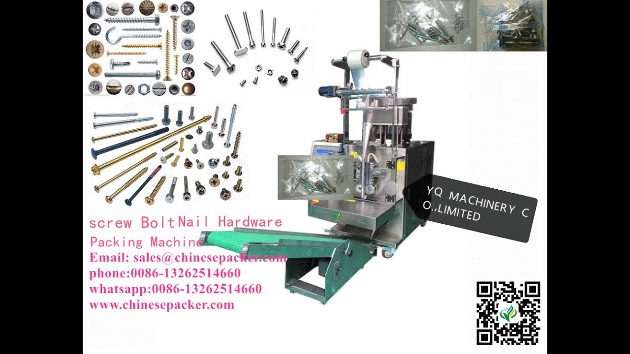 automatic counting and packing machine for plastic parts screws metal ...
