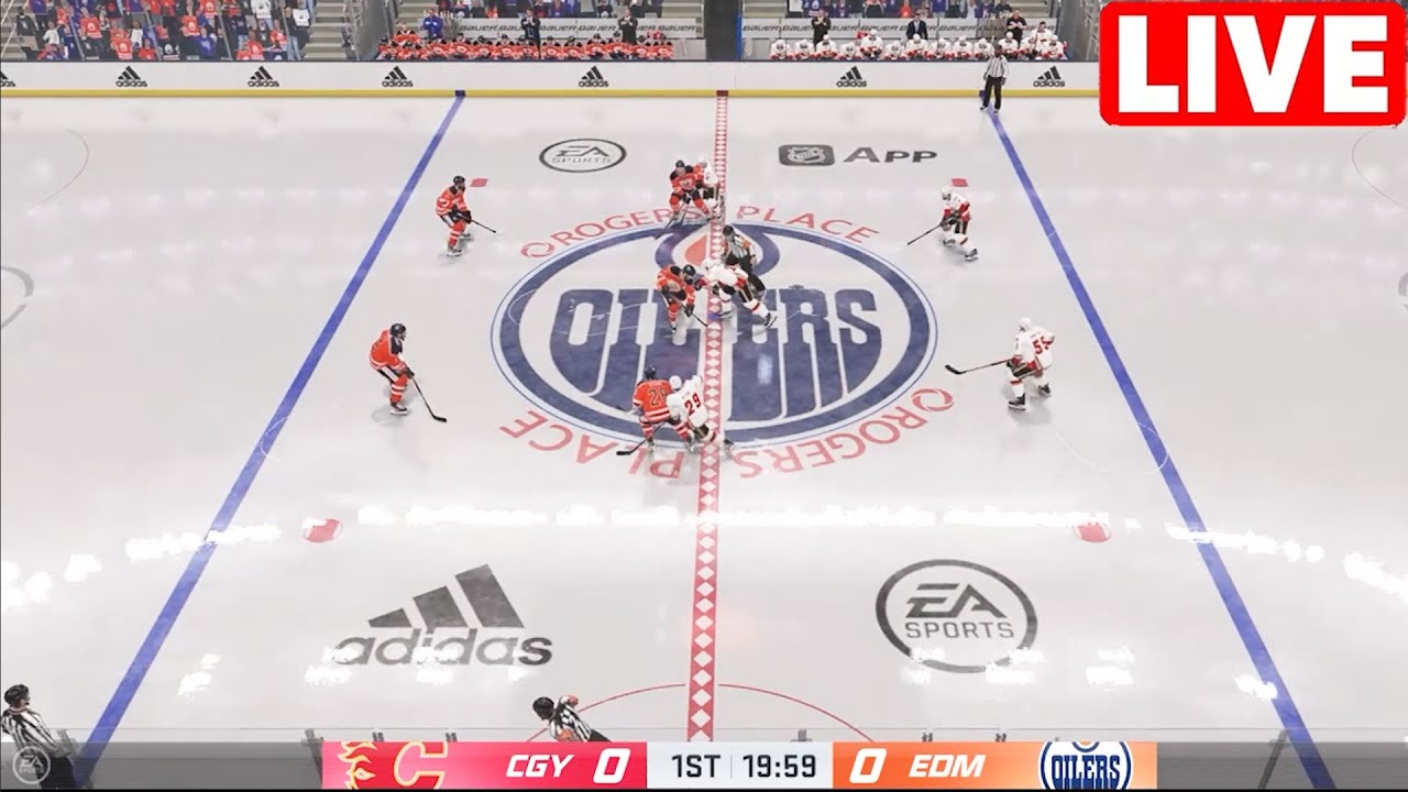LIVE NOW - Edmonton Oilers vs Calgary Flames - 29th Oct 2023 | NHL Full ...