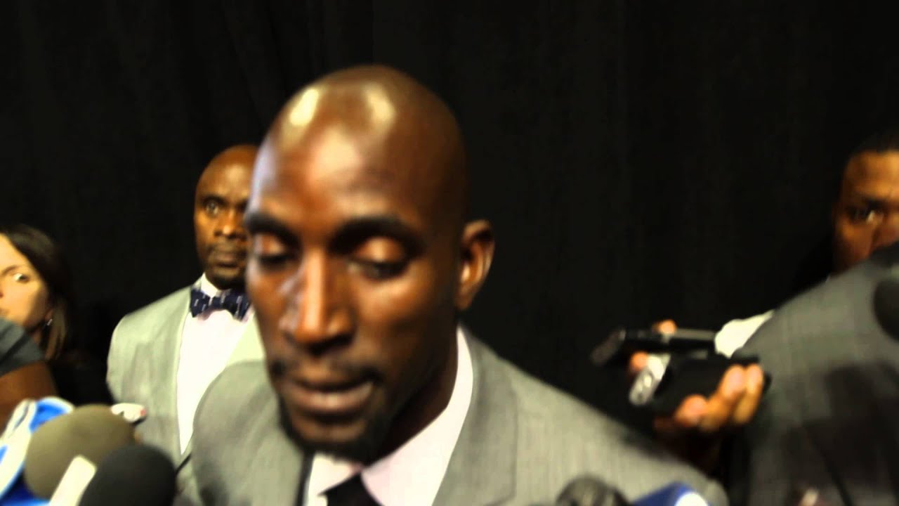 Kevin Garnett Net Press Conference interview by thegoldbergreport.com ...