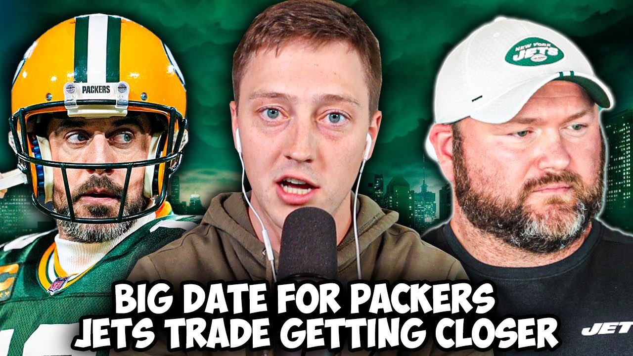 Things Are Quiet As Big Date For Packers Jets Trade Gets Closer - YouTube