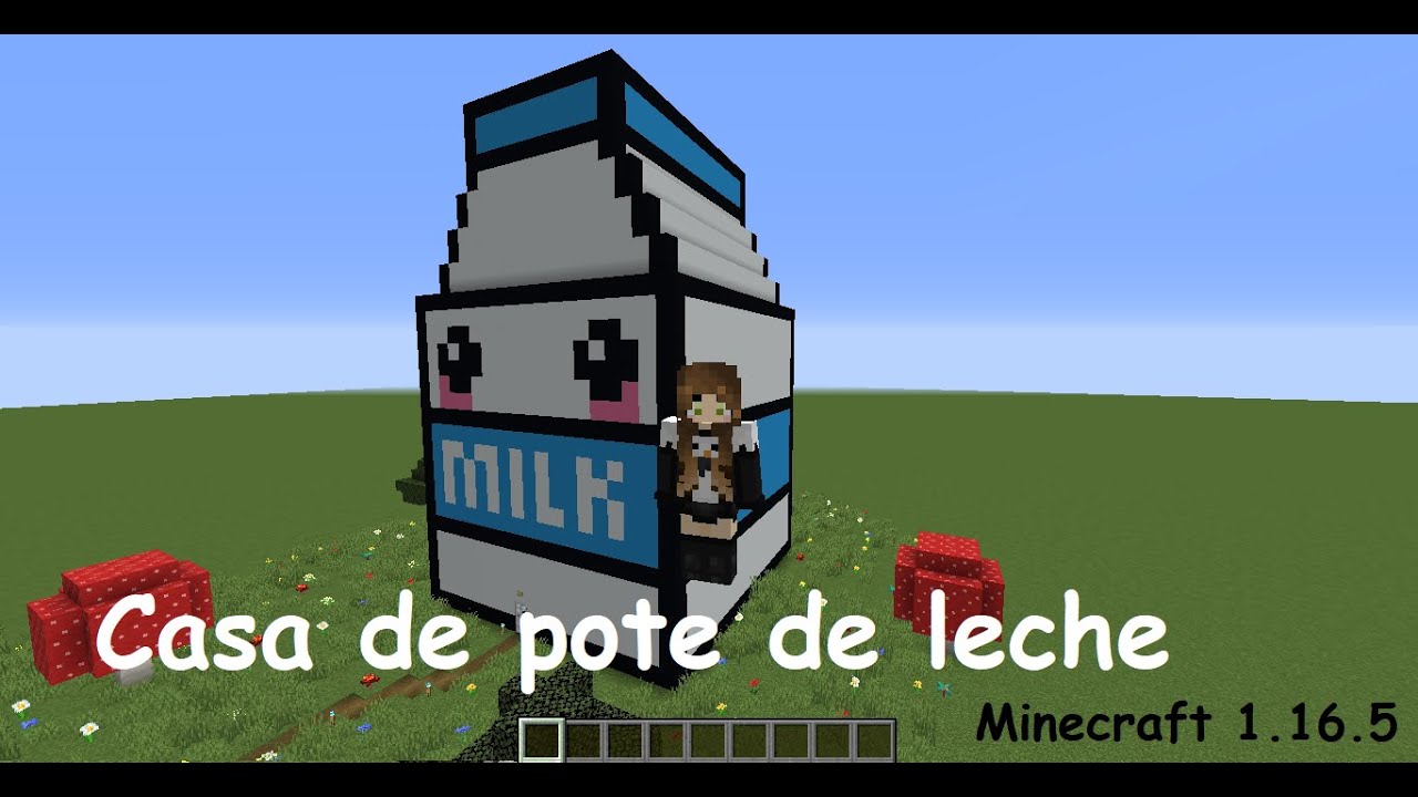 Cubo De Leche Minecraft