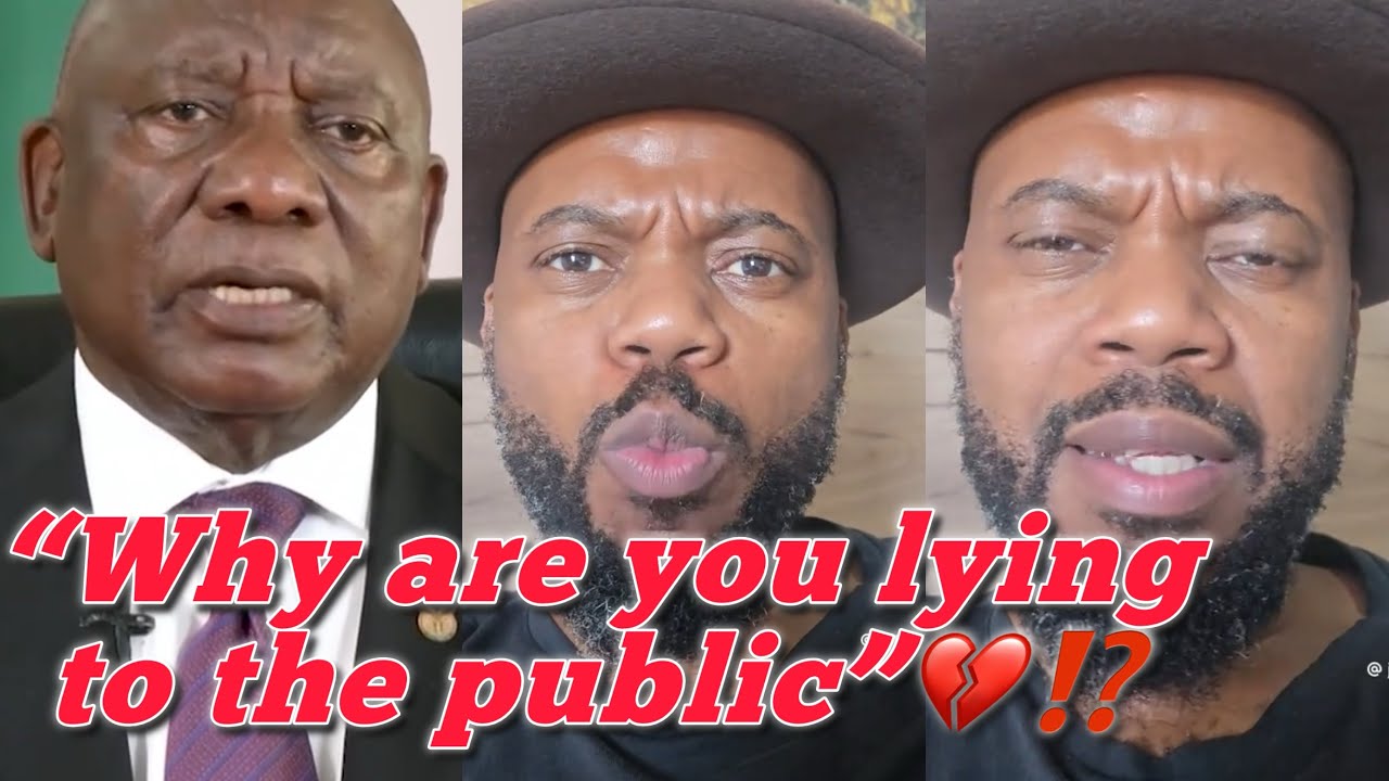 OMG🫩💔Watch Ramaphosa lying on his speech| Mzansi angry😱 - YouTube