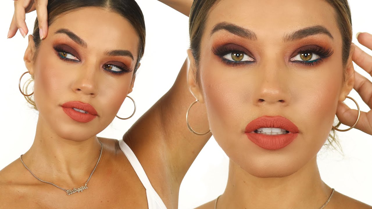 Pumpkin Spice Makeup | Eman - YouTube