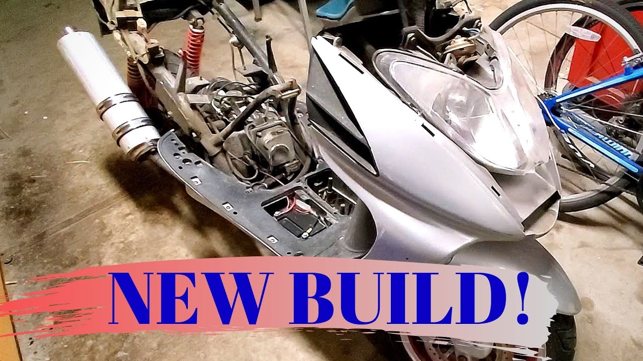 GY6 Moped / Scooter Rebuild - Episode 1 - Intro and Teardown - YouTube