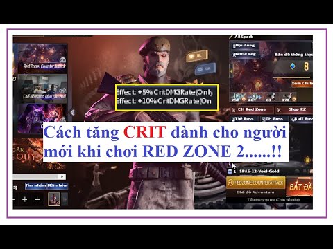 RED ZONE 2 Cách Tăng Crit khi chơi dành cho người mới rất hiệu quả khi mặc set đồ cho nhân vật ...