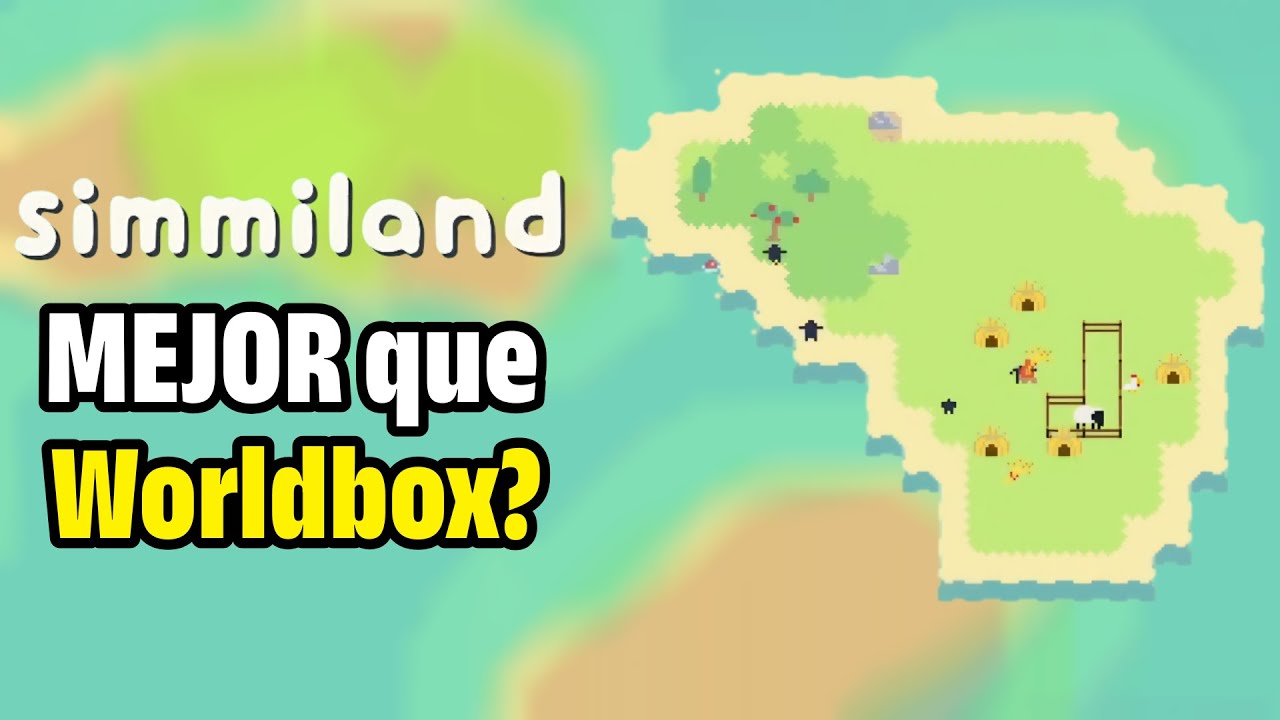 ESTE JUEGO puede ser MEJOR que WORLDBOX? - Simmiland - YouTube
