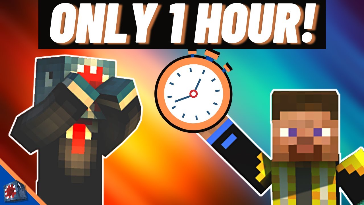 I ONLY HAVE 1 HOUR TO MAKE THIS MINECRAFT VIDEO!!! (Feat. Rek) - YouTube