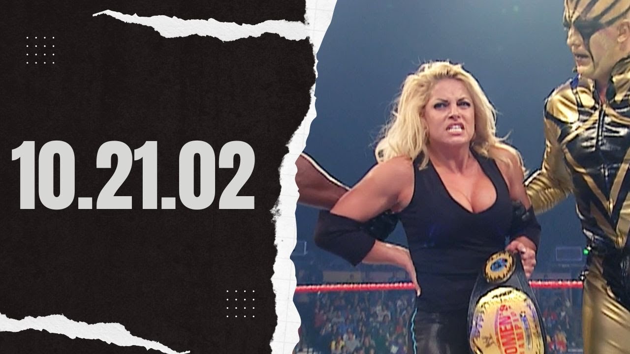 WWE Raw - 10.21.02 - Booker T & Goldust & Trish vs Christian & Jericho ...