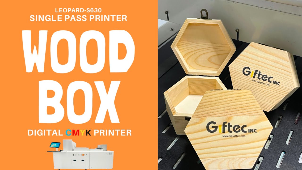 DIY Wood Material Box Single Pass Printing Easy and Affordable ...