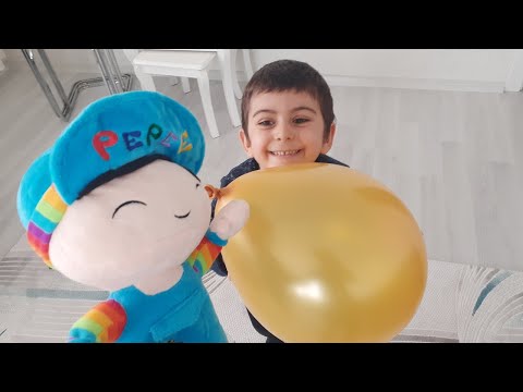 Pepee - Balon Şişirme - Serhan Pepe nin balonunu patlatıyor 🎈  Eğlenceli Çocuk Videosu