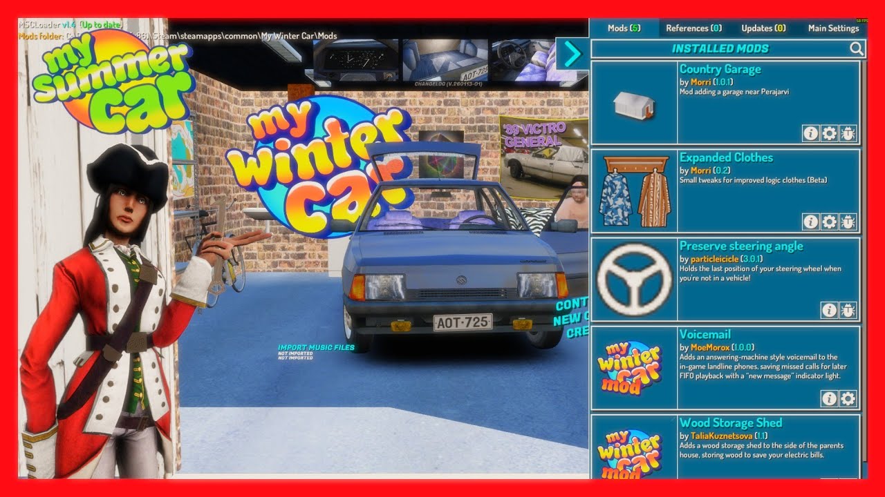 Punatakki - KUINKA ASENTAA MODIT My Winter Car / My Summer Car -Suomi ...