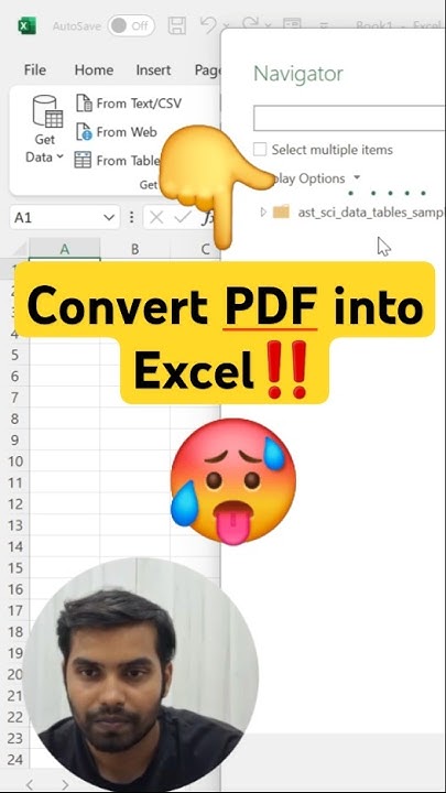 Convert pdf into Excel ️#excel #shorts #exceltricks #exceltricks - YouTube