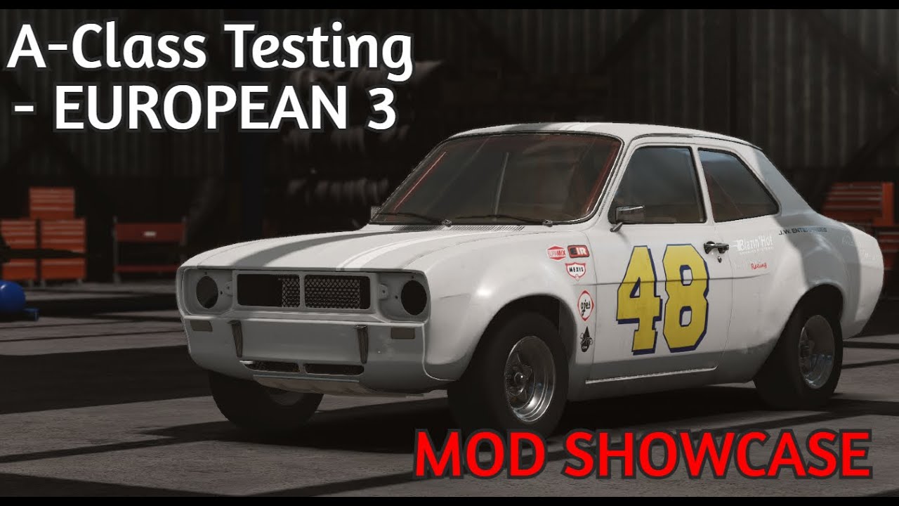 WRECKFEST MODS - EUROPEAN 3 TESTING - YouTube